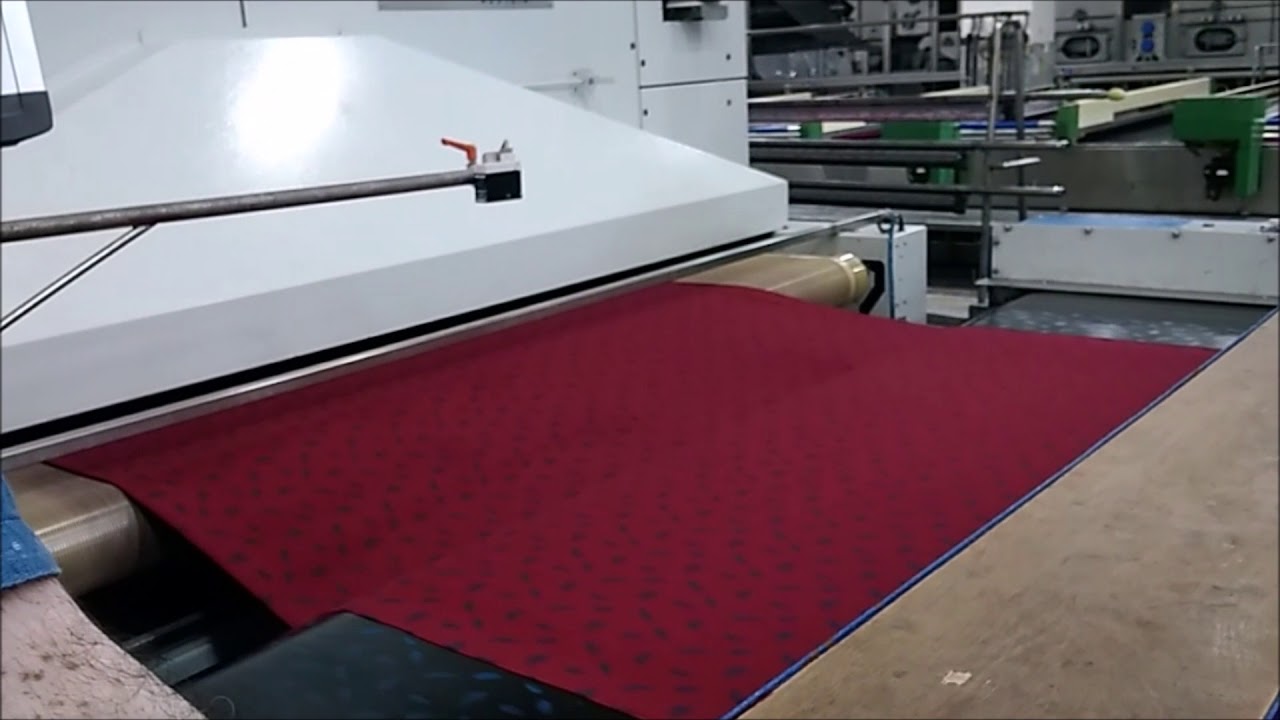 rotary screen printing machine|All over print section|ZIMMER|AUSTRIA ...