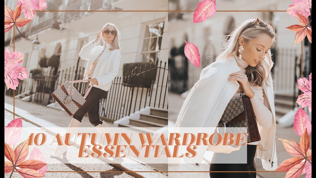 10 AUTUMN WARDROBE ESSENTIALS // 🍂 #FashionMumblrAutumnEdit 🍂 - YouTube