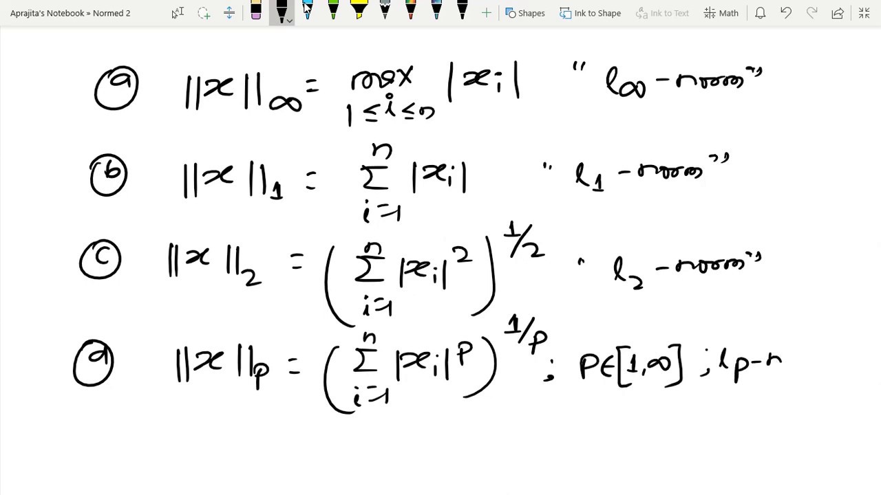 EE 312: Lecture 15: Equivalent and Induced Norms - YouTube
