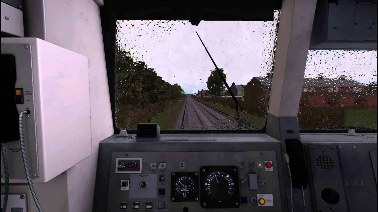 Class 456 cab ride Portsmouth Harbour - Haselmere - YouTube