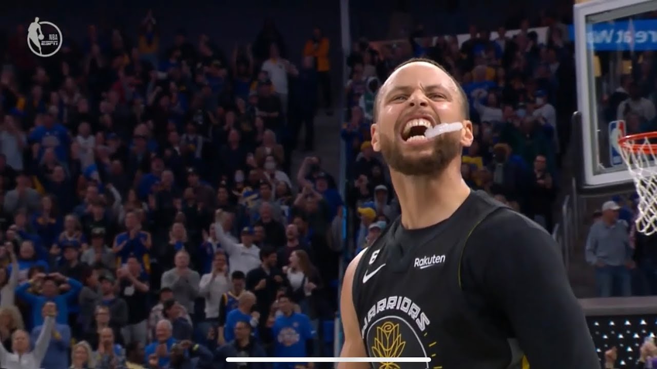 Steph Curry gets the game tying shot and block against the Bucks || 22 ...