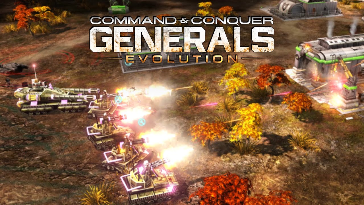 Command & Conquer Generals Evolution Beta 0.3 | China vs USA - YouTube