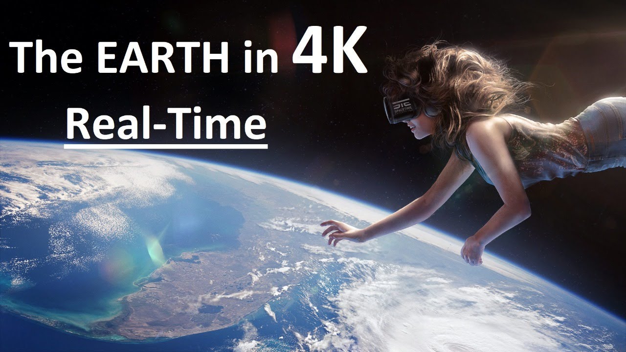 The Earth in 4K - LIVE- Real Time - From #NASA - YouTube