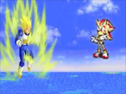 DEATH BATTLE! Vegeta VS Shadow fight - YouTube