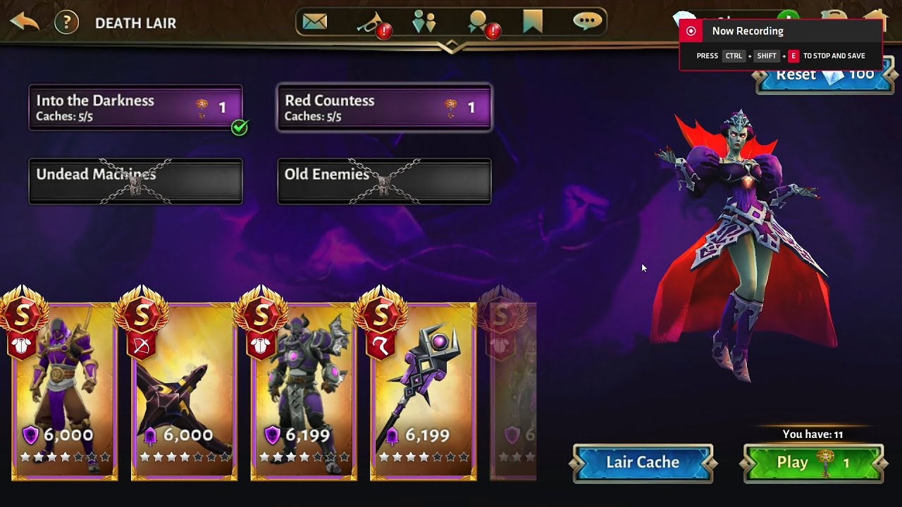 Dungeon Hunter 5 DEATH LAIR 2 (Red Countess) - Drvisage - YouTube