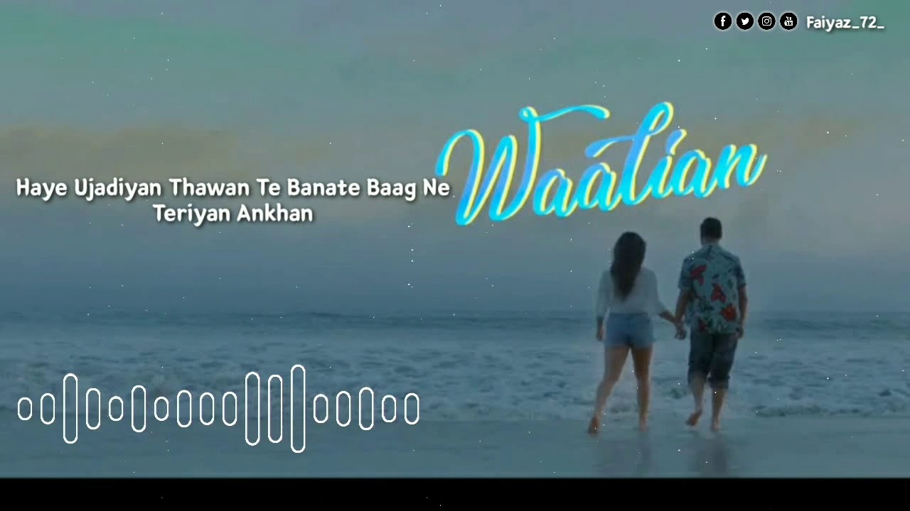 Waalian | Lyrics | Official Video | Harnoor | Gifty | The Kidd | Rubbal ...