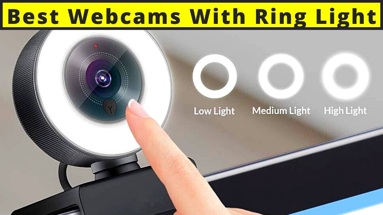 Best 1080p Webcams With Ring Light On The Market Right Now - YouTube