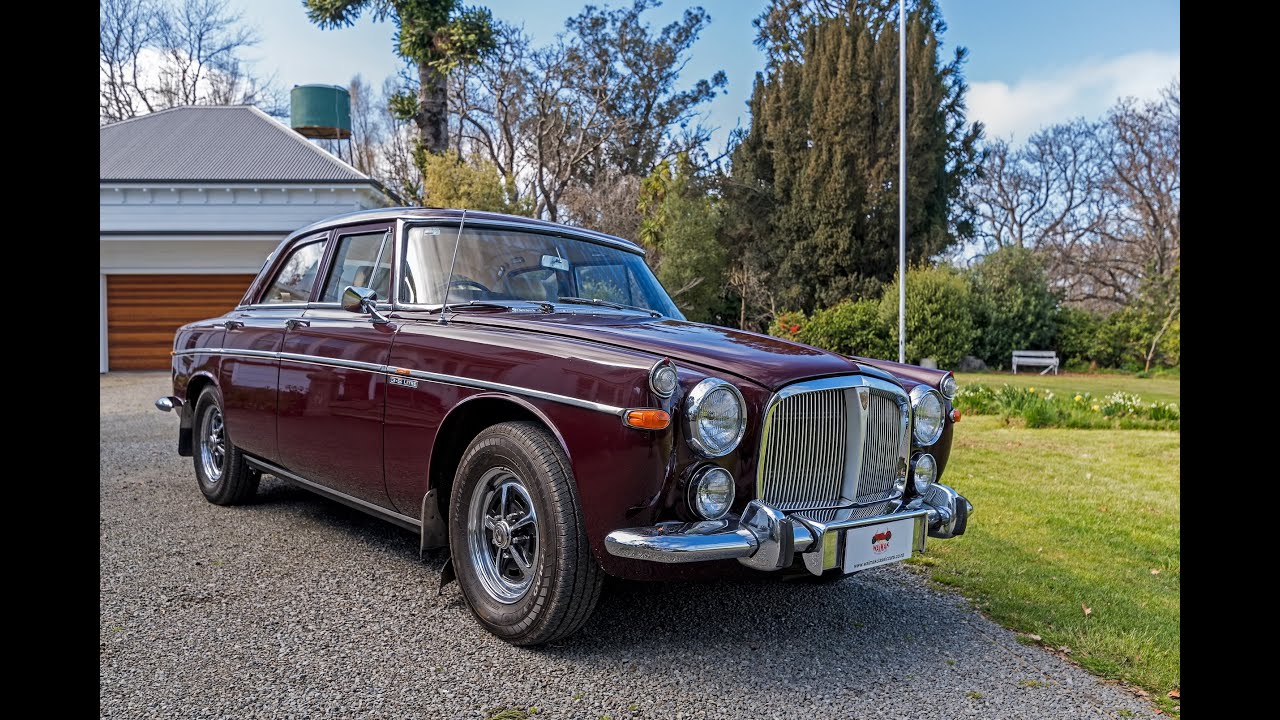 1973 Rover P5B 3500 - Waimak Classic Cars - New Zealand - YouTube