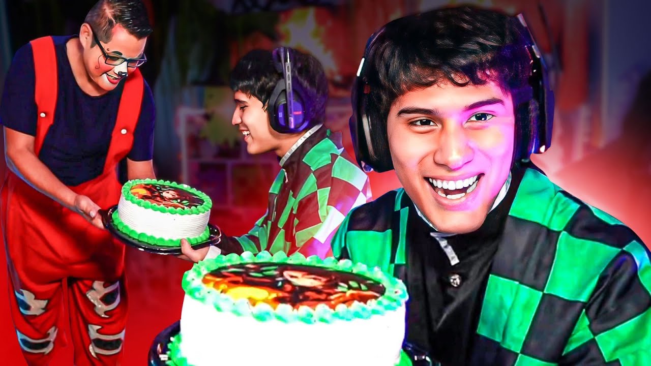 CONTRATE UN PAYASO PARA CELEBRAR MI CUMPLEAÑOS EN STREAM - YouTube