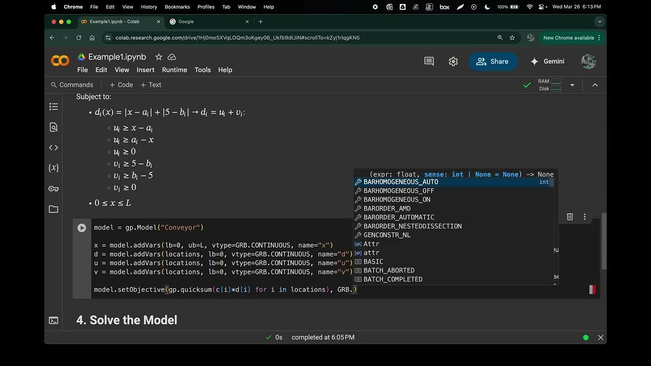 Solving a Warehouse Conveyor Line Optimization Problem with Python and Gurobi - YouTube