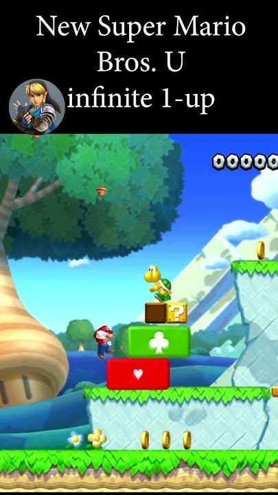 New Super Mario Bros U Infinite 1 UP Tricks - Acorn Plains Way | # ...