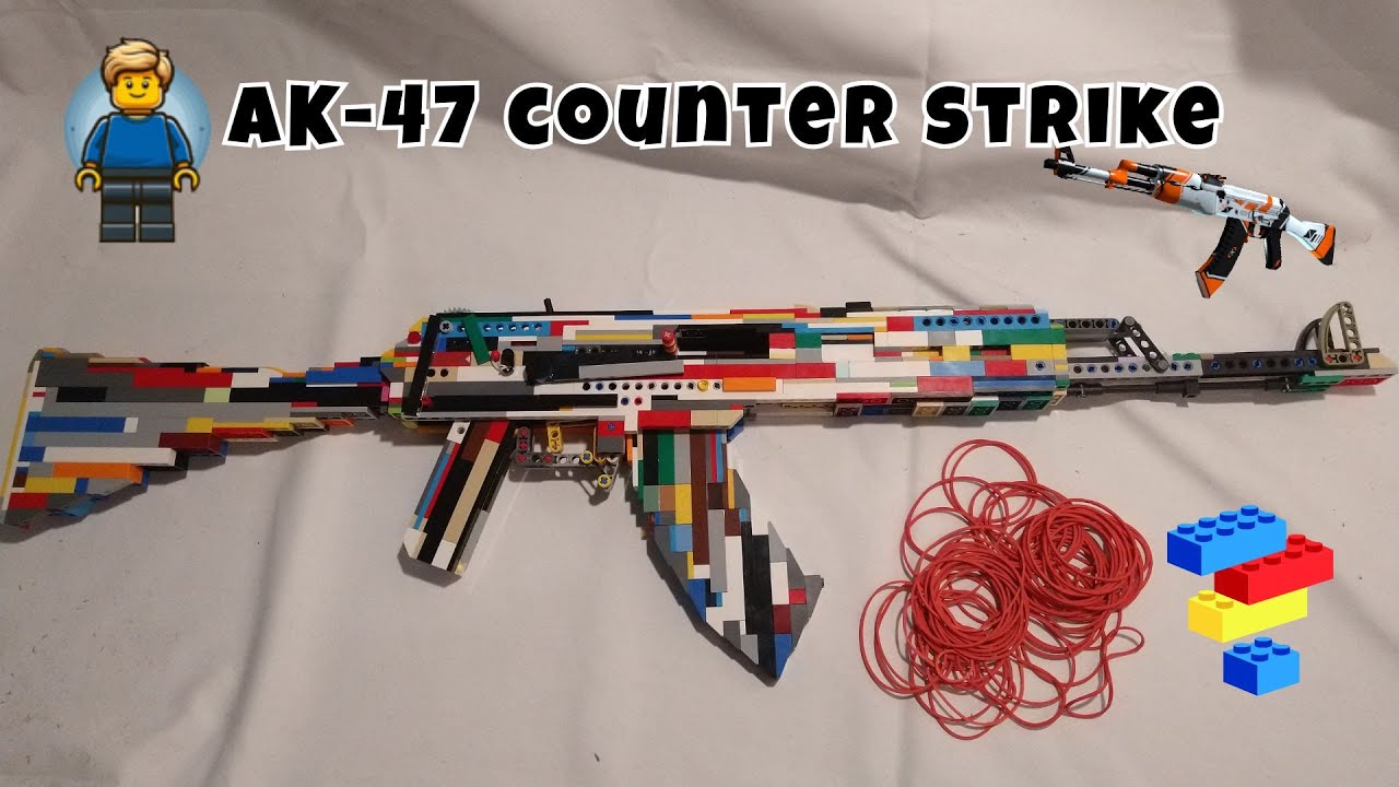 LEGO AK-47 Asiimov from Counter-Strike! 🔥 - YouTube