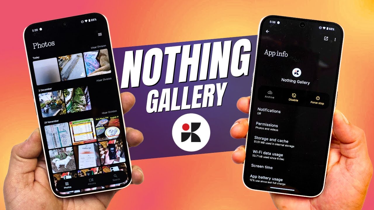 Official Nothing Gallery FIRST Look A Treat for Nothing Fans 📲 - YouTube