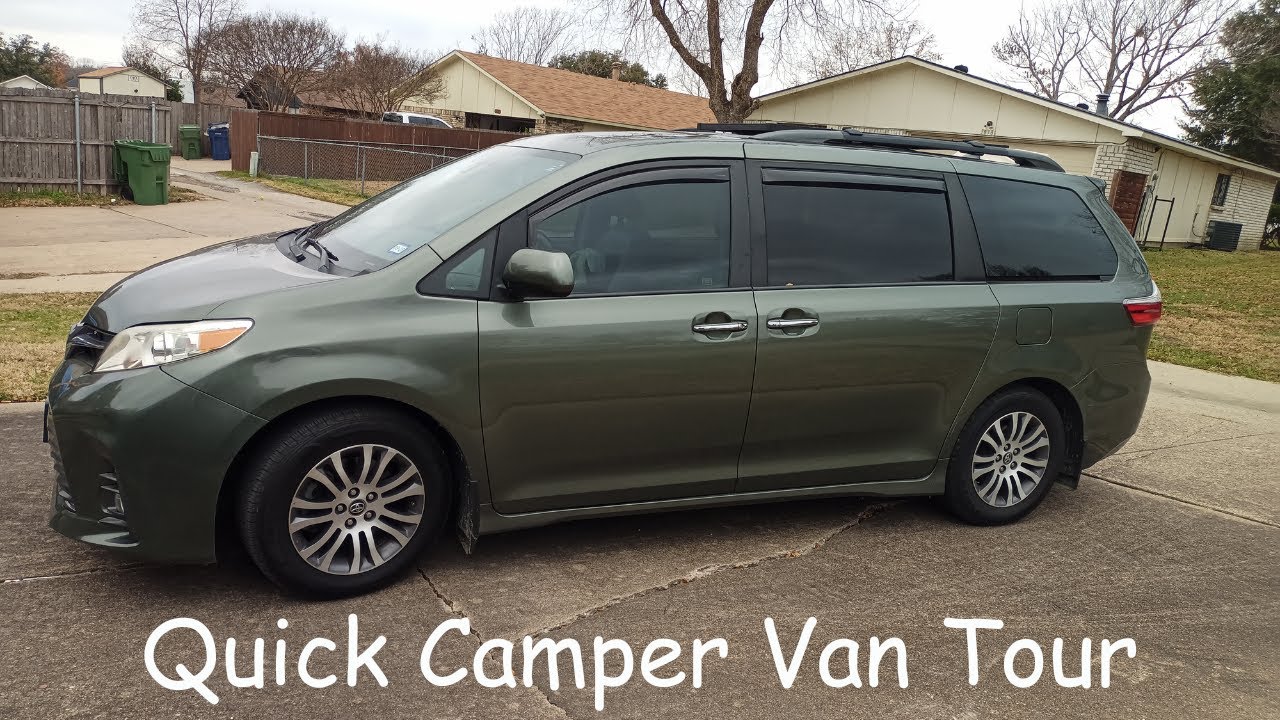 Quick Camper Van Tour - YouTube