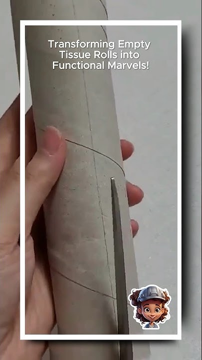 Transforming Empty Tissue Rolls into Functional Marvels! #crafts #handmade #asmr #shorts - YouTube