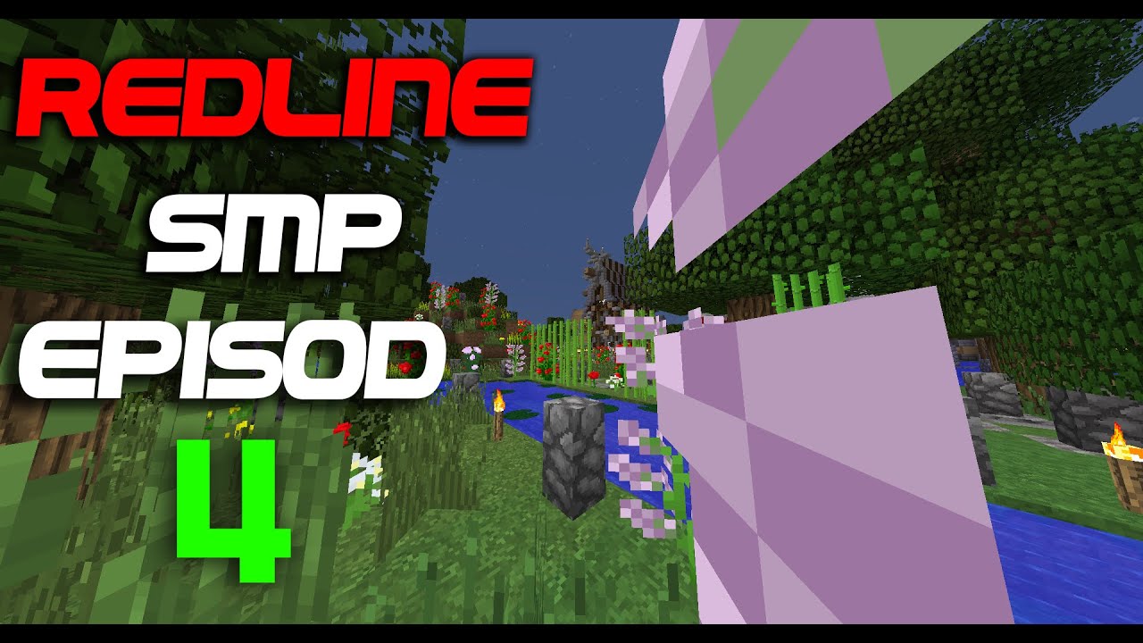 Minecraft - RedLine SMP! S2 - Visar allt som har byggts! - Ep 4 - YouTube