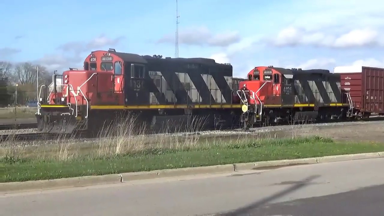 Classic GP9RM units! CN 568 May 15, 2020 - YouTube