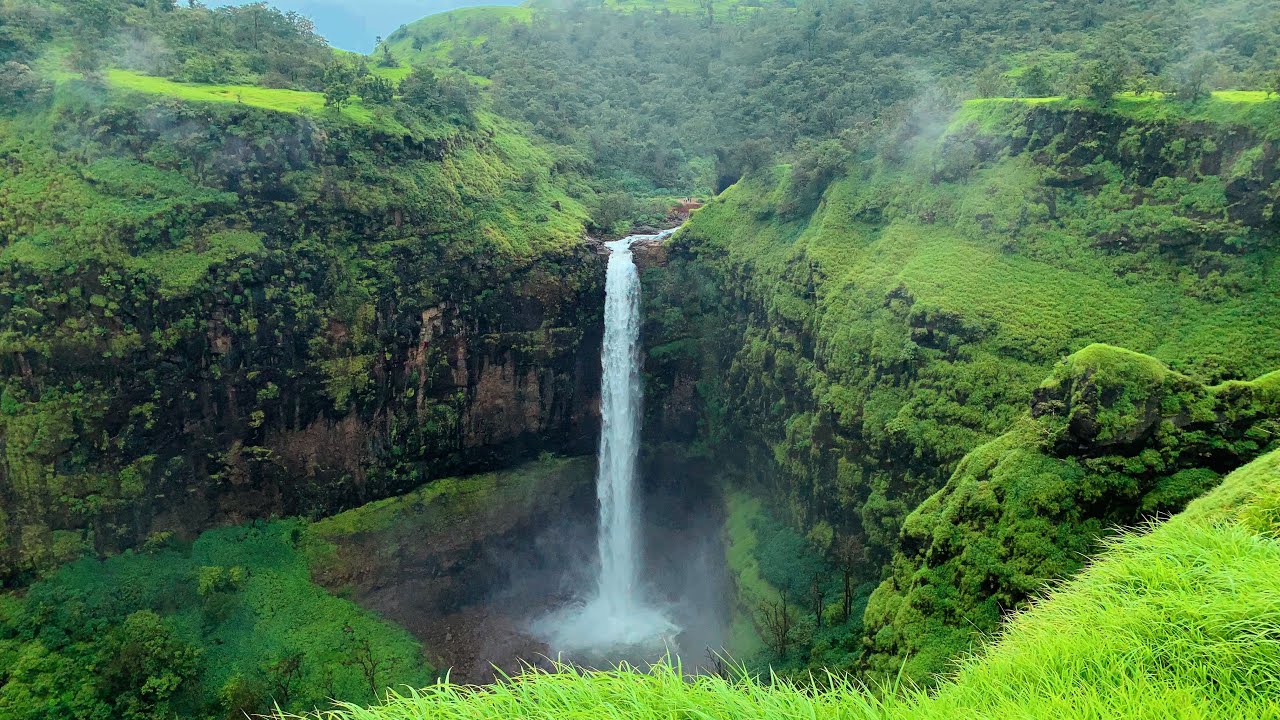 Kumbhe Waterfall | Maharashtra | Pune | Mumbai | Mountain | Lockdown ...