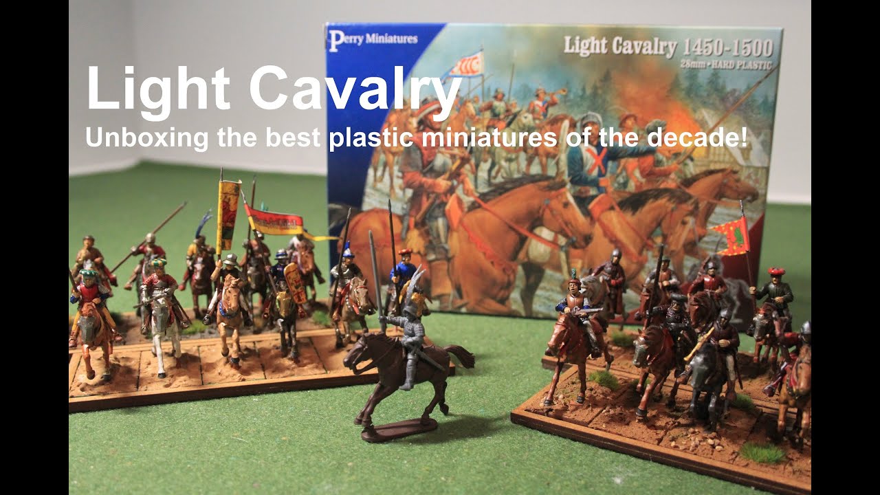 Light Cavalry Perry Miniatures Unboxing - YouTube