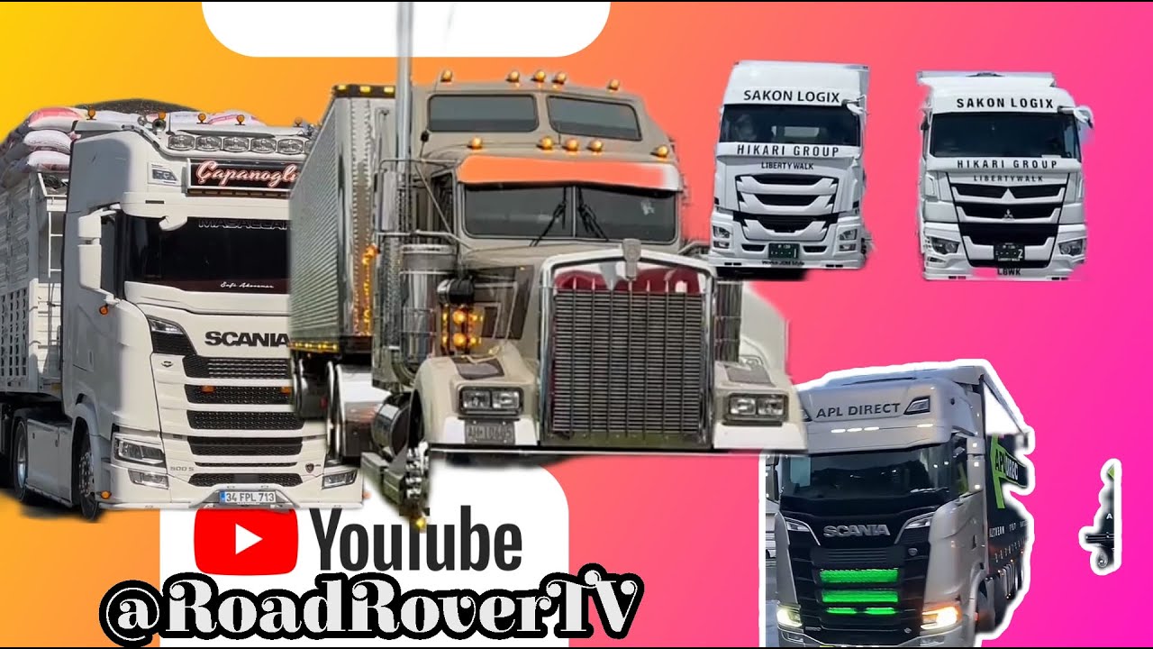 Kenworth W900 | Scania S Series | Scania G Series Mitsubishi Fuso Truck ...