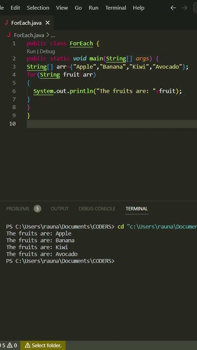 For Each Loop In Java Computerscience Javaprogramming Code Coding Programming Javatutorial 