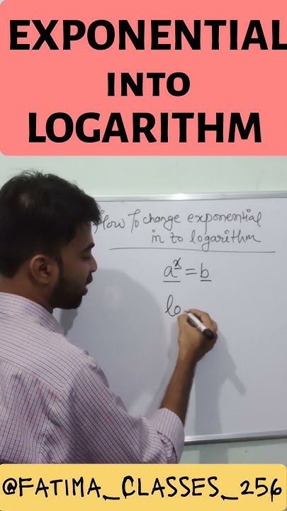 The Viral Math Trick: Converting Exponential to Logarithmic Form # ...