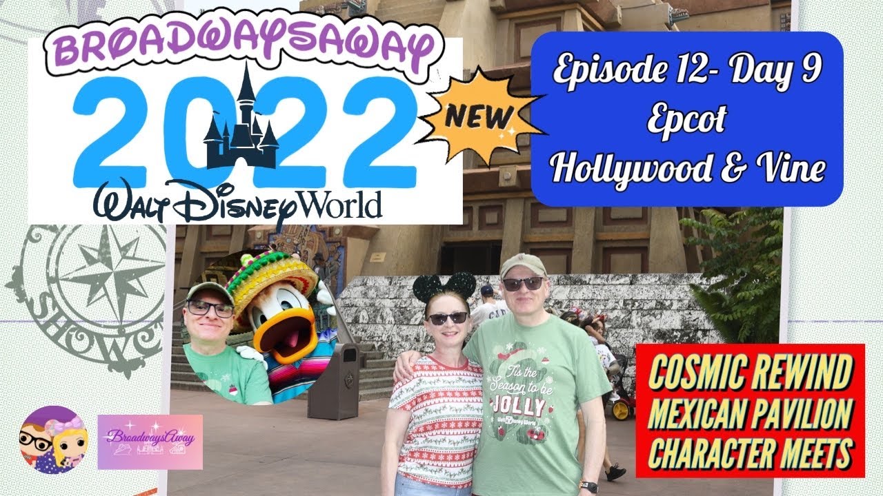 Florida 2022 | Epcot | Cosmic Rewind | Hollywood & Vine - YouTube