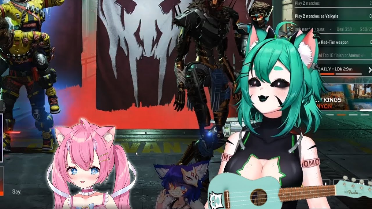 Momo sings/improvises chibidoki a raid song - YouTube