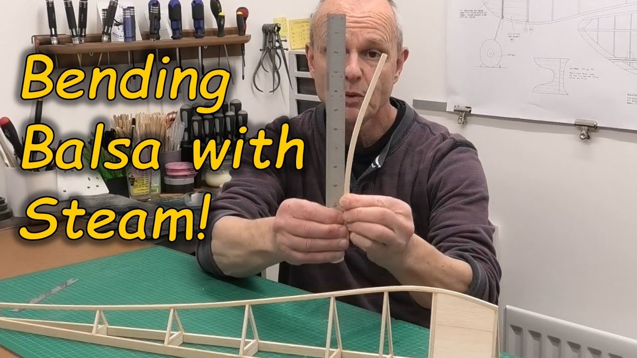 Bending Balsa with Steam - Building Vintage Model Planes - YouTube