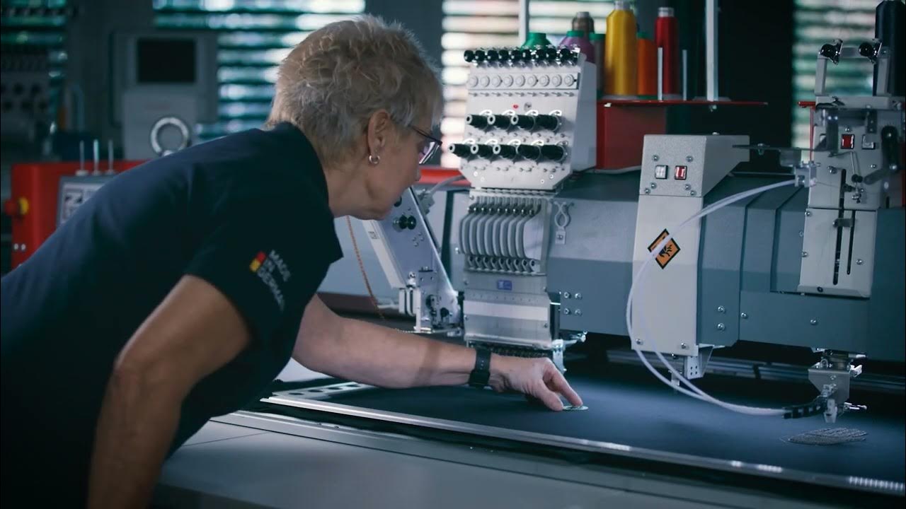 ZSK Stickmaschinen and 3E Smart Solutions - a perfect match - YouTube