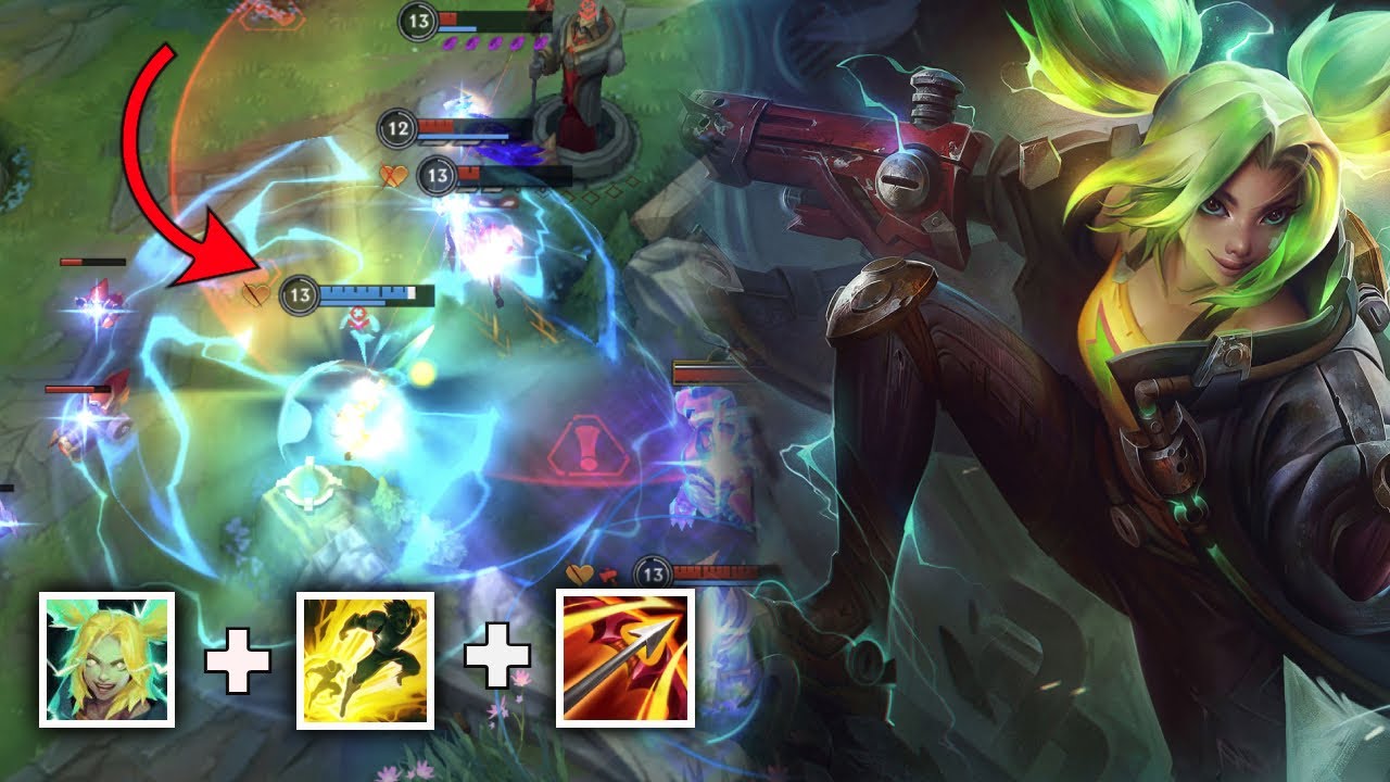 Wild Rift Zeri New Runes + Runaan's Hurricane OP - YouTube