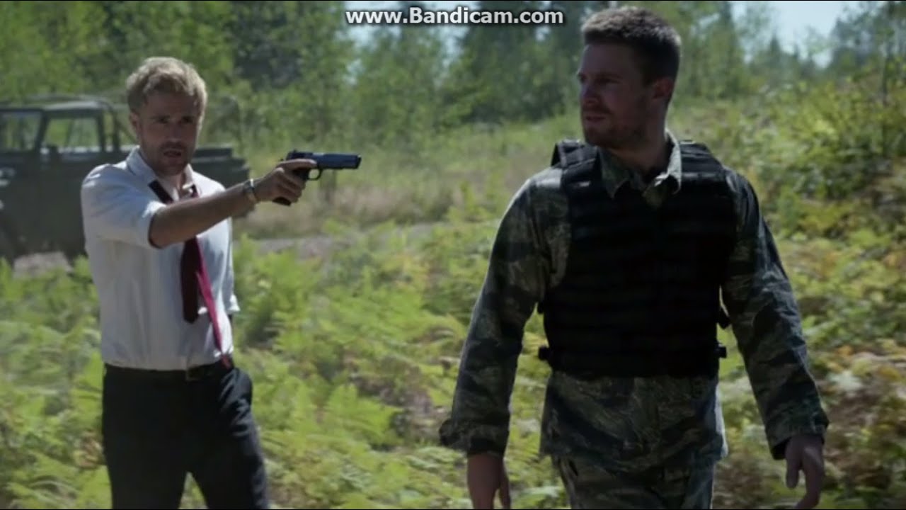 Arrow Clip #9 (Arrow Helps Constantine) - YouTube