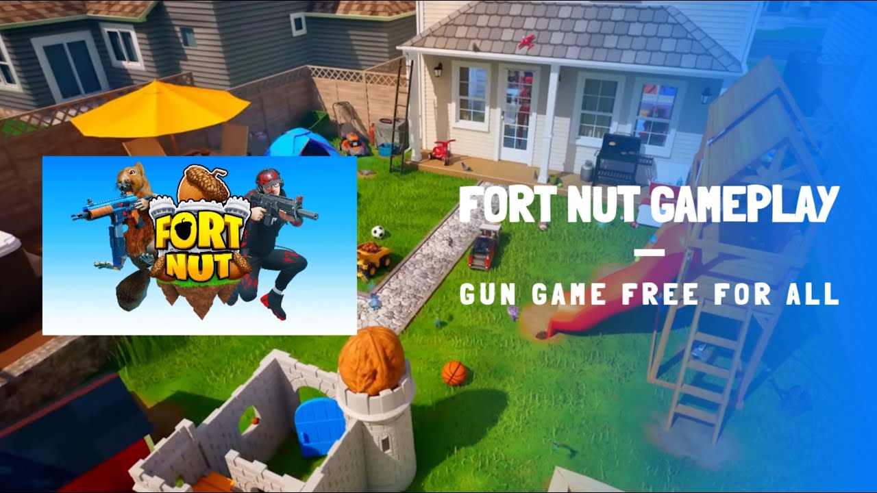 Fort Nut Gun Game Gameplay (Fortnite) - YouTube