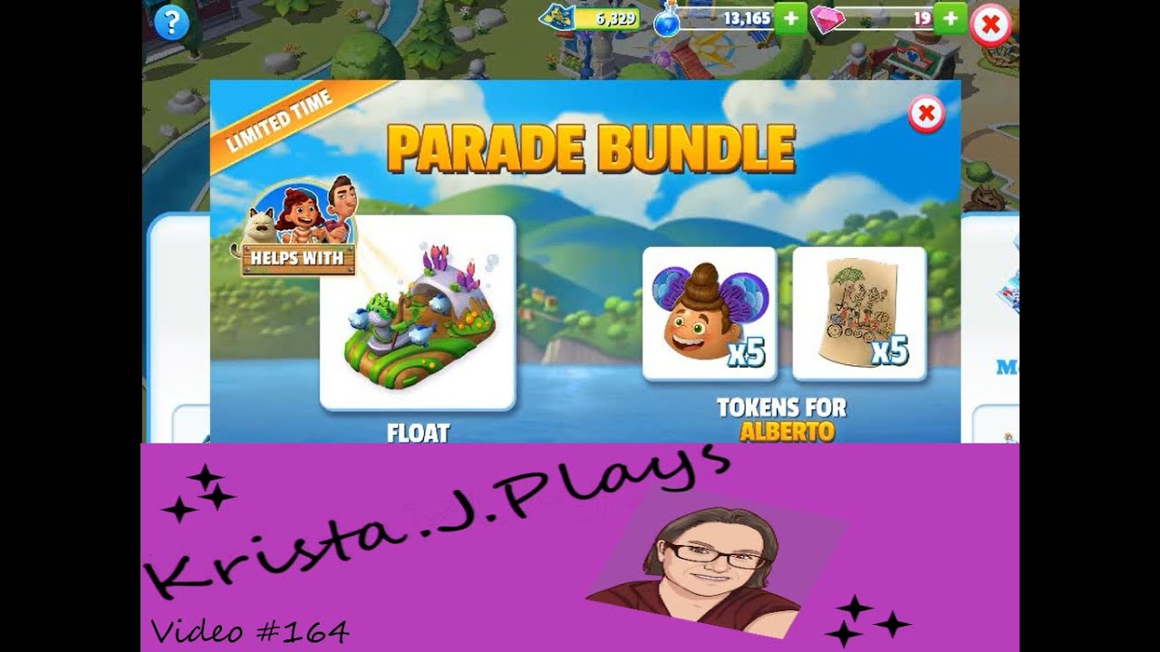 Disney Magic Kingdoms | Added Luca Parade Float Video #164 (Played 7/16 ...