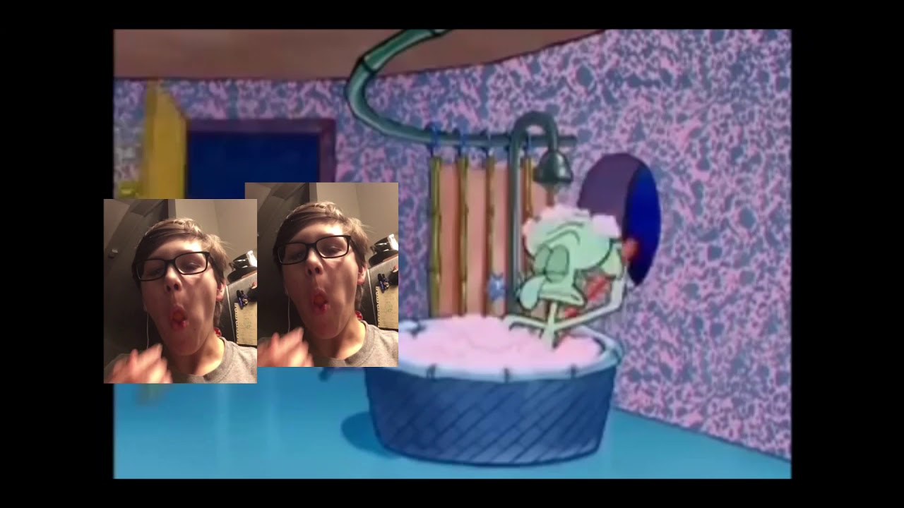 Squidward sure hates oranges - YouTube
