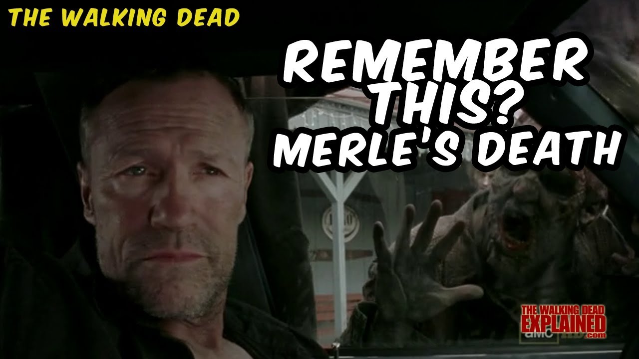TWD Remember This? Merle's Death! - YouTube