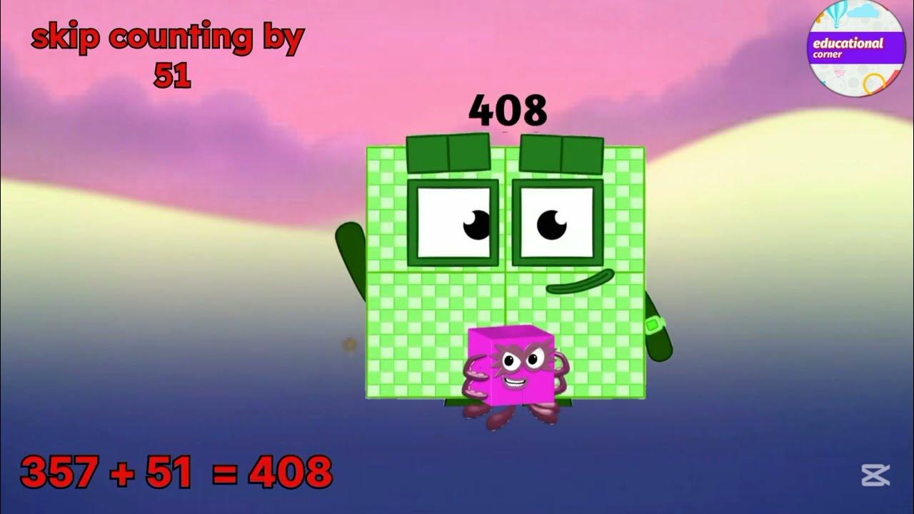 Unlock! numberblocks skip counting 49 to 53 |repeated addition @Educationalcorner110 ...