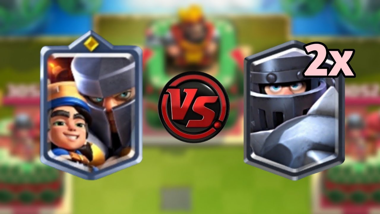 LITTLE PRINCE VS 2 MEGA KNIGHT - YouTube