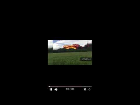 F-18'in patlama anı kamerada