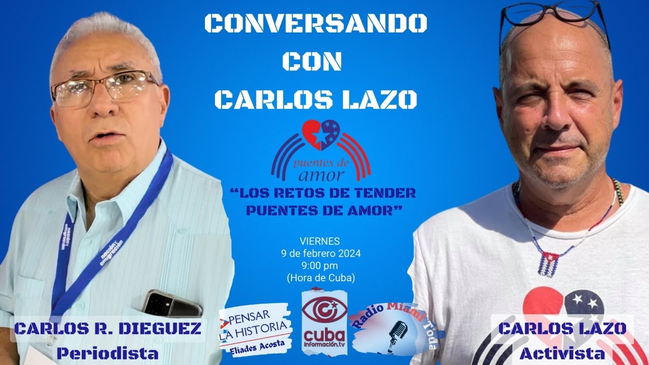 💥CONVERSANDO CON CARLOS LAZO: RETOS DE TENDER PUENTES DE AMOR💥 - YouTube
