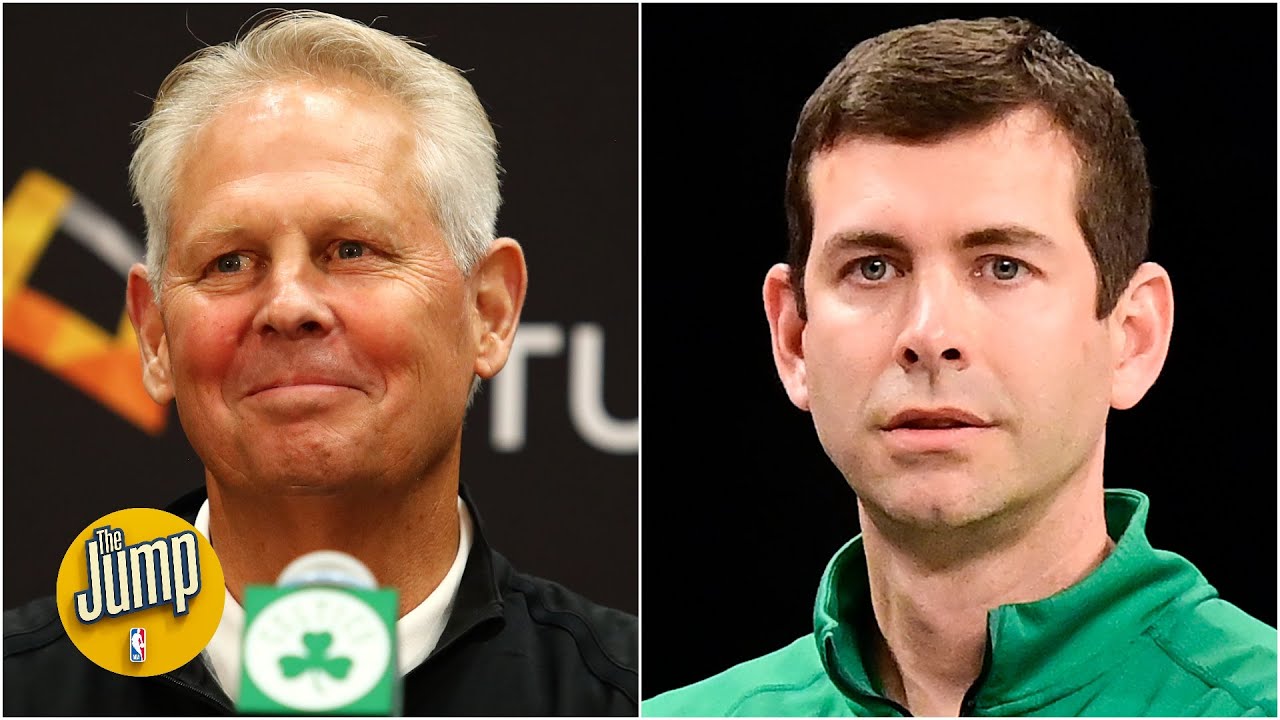 Woj on Danny Ainge's retirement & Brad Stevens taking his place | The ...