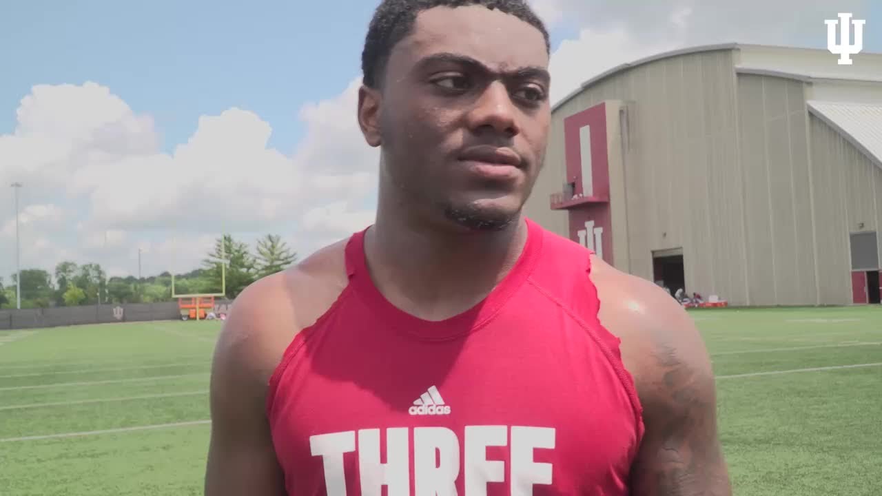 DB Raheem Layne - IU Fall Camp - 8/8/18 - YouTube