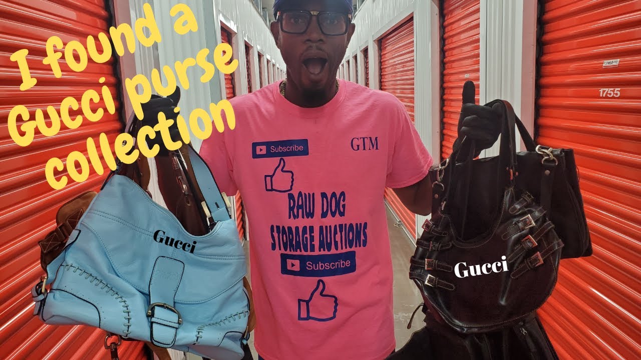 I found a Gucci Purse collection in a abandoned storage unit & more ...