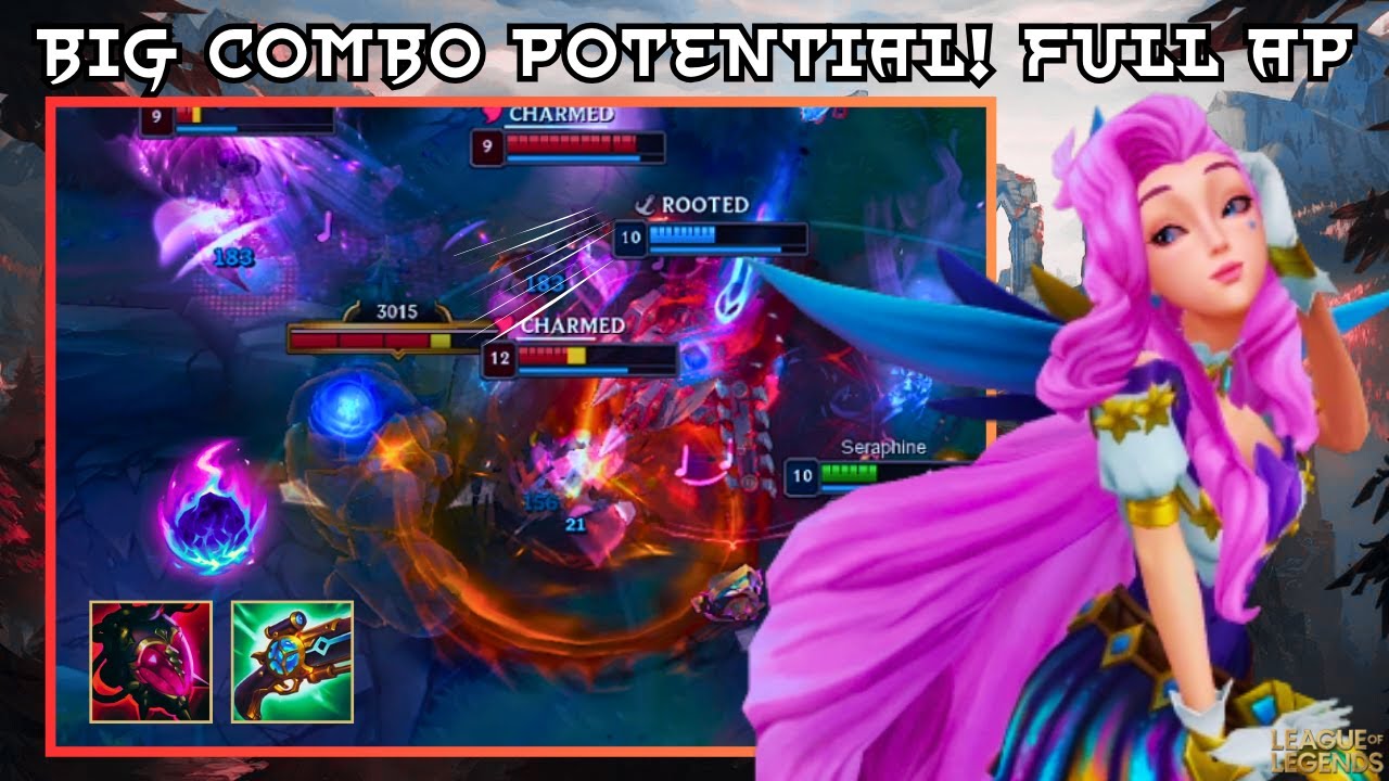 THE ULT RANGE IS INSANE! BIG COMBO POTENTIAL! - SERAPHINE Gameplay ...