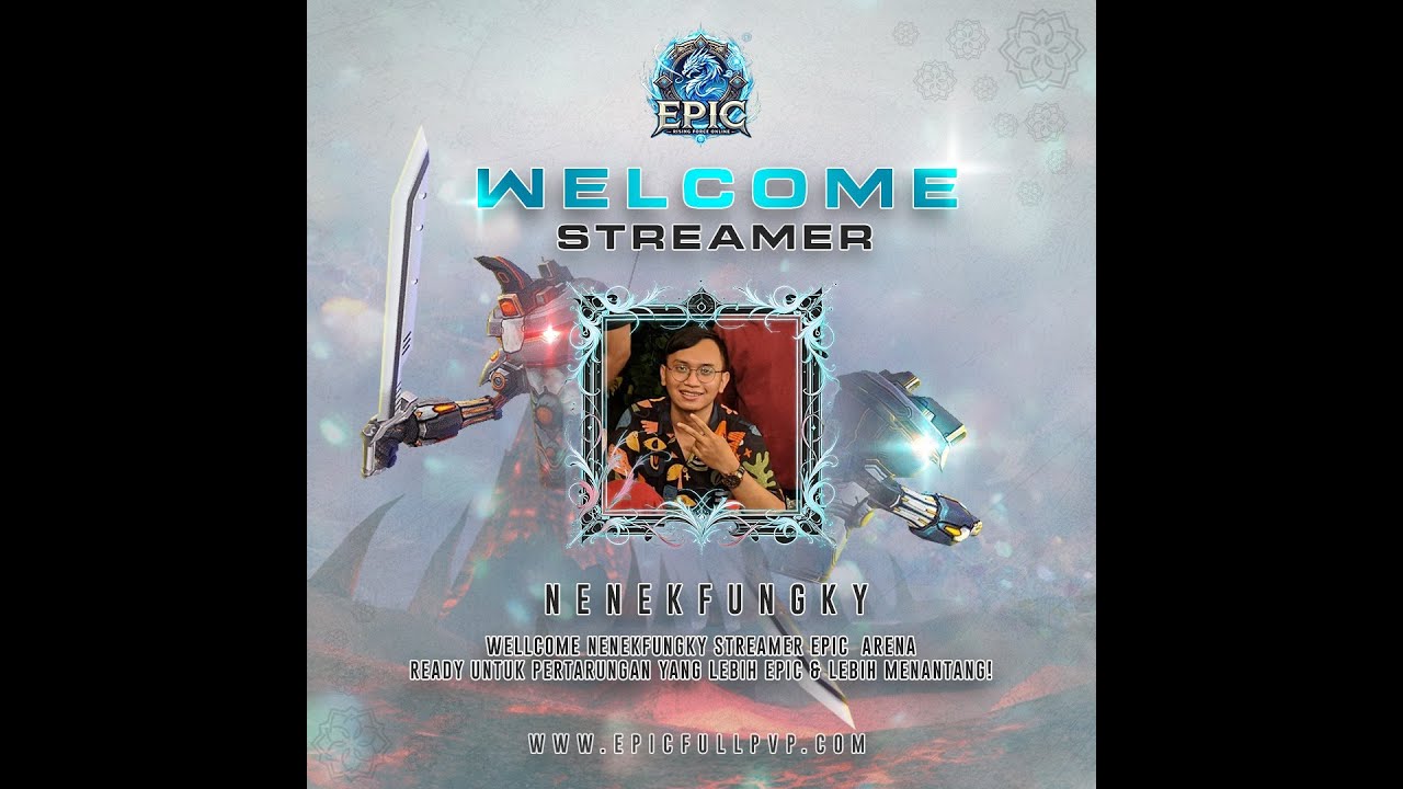 LIVE RF EPIC - DONE RELOG SUDAH BISA SUNG LOGIN TAKE HR WAR MALEM JATAH NYERANG - YouTube