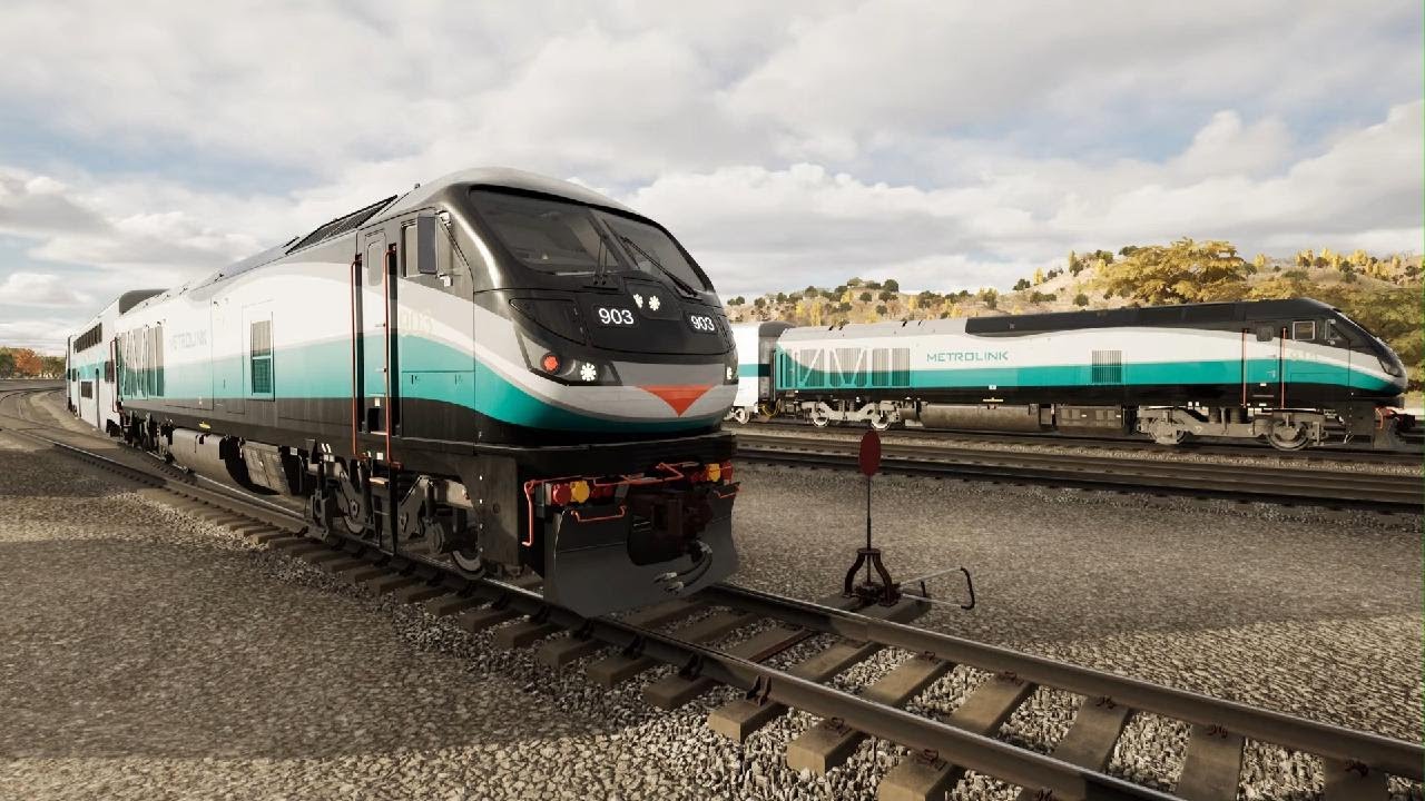 Train Sim World 4 F125 "Spirit" LA Union Station - CMF PIS PS5 - YouTube