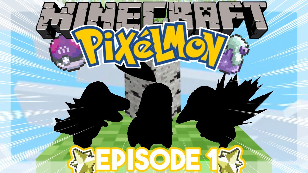 WHAT A BEGINING!!!! | New Pixelmon Solo Series | Episode 1 - YouTube