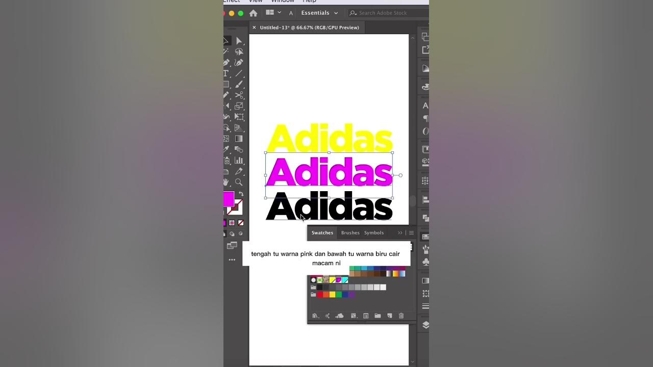 AI Tutorial 147: Effect Overprint Design | Eye Illusion - YouTube