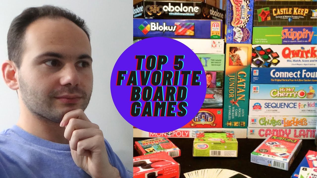 Top 5 Favorite Board Games - YouTube