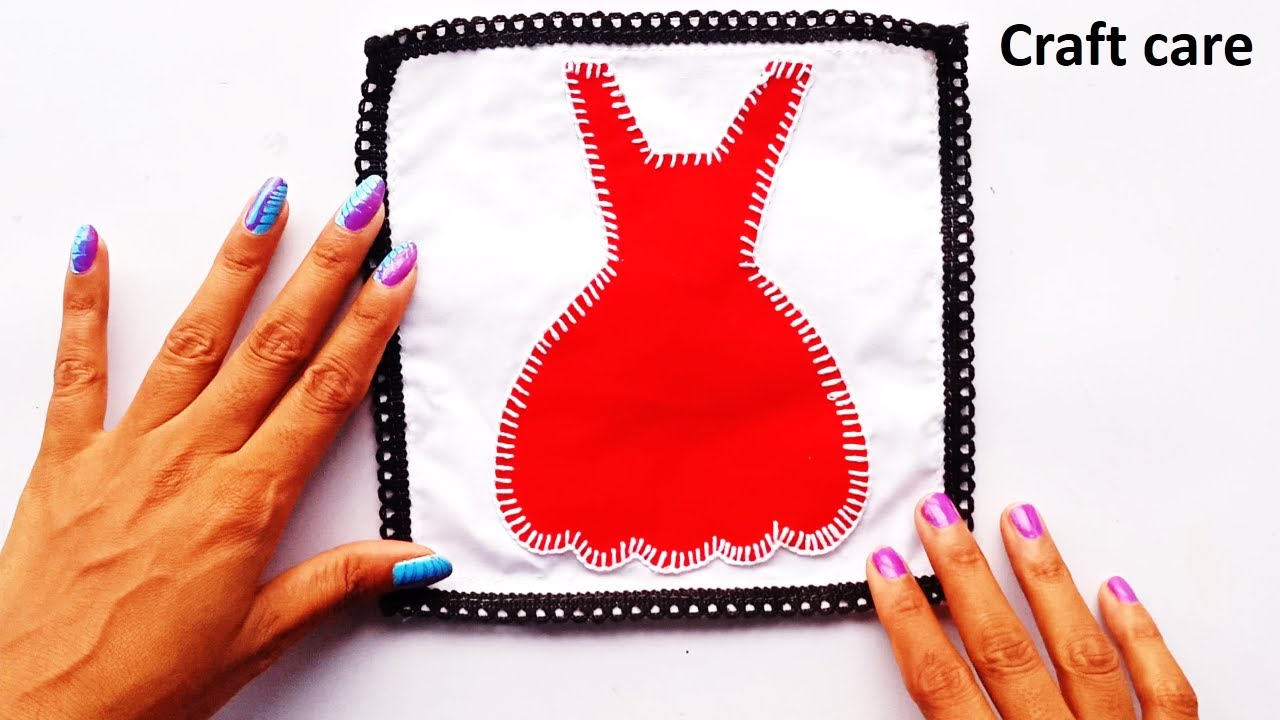 Hand embroidery /Patch work tutorial *easy stitch *how to make Aplic ...